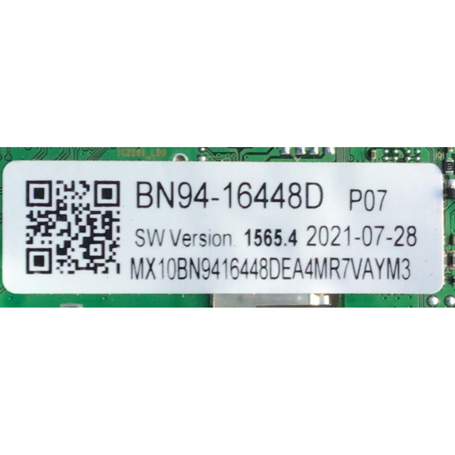 MAIN PARA SMART TV SAMSUNG 4K / NUMERO DE PARTE BN94-16448D / BN41 ...