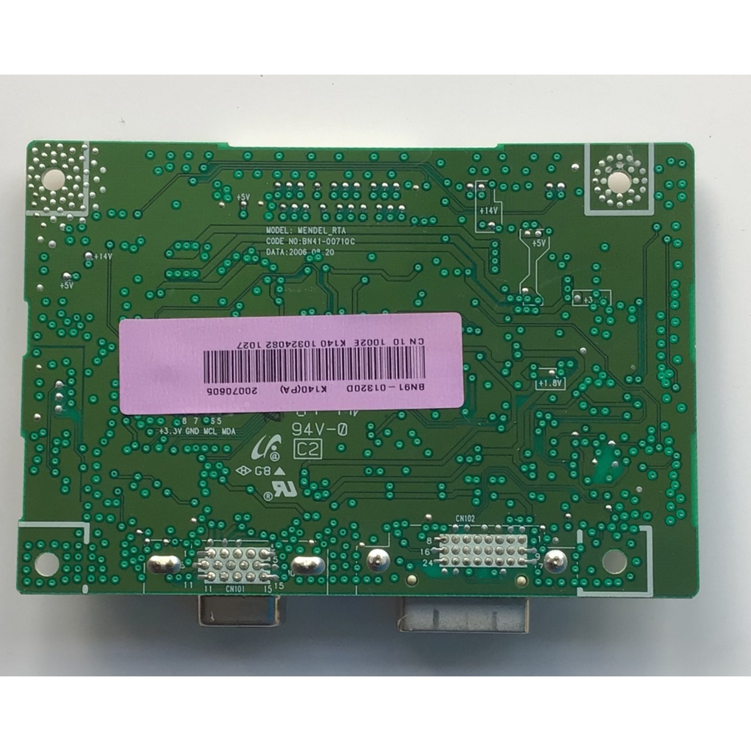 MAIN PARA MONITOR SAMSUNG / NUMERO DE PARTE BN91-01320D / BN41-00710C ...