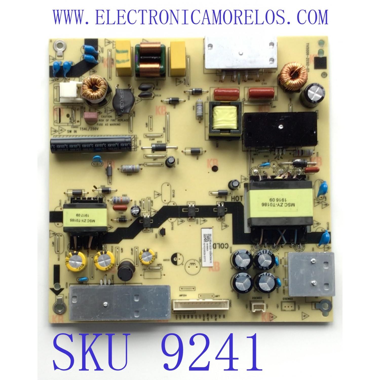 FUENTE DE PODER PARA TV HITACHI·ROKU / NUM DE PARTE TV5006-ZC02-02 ...