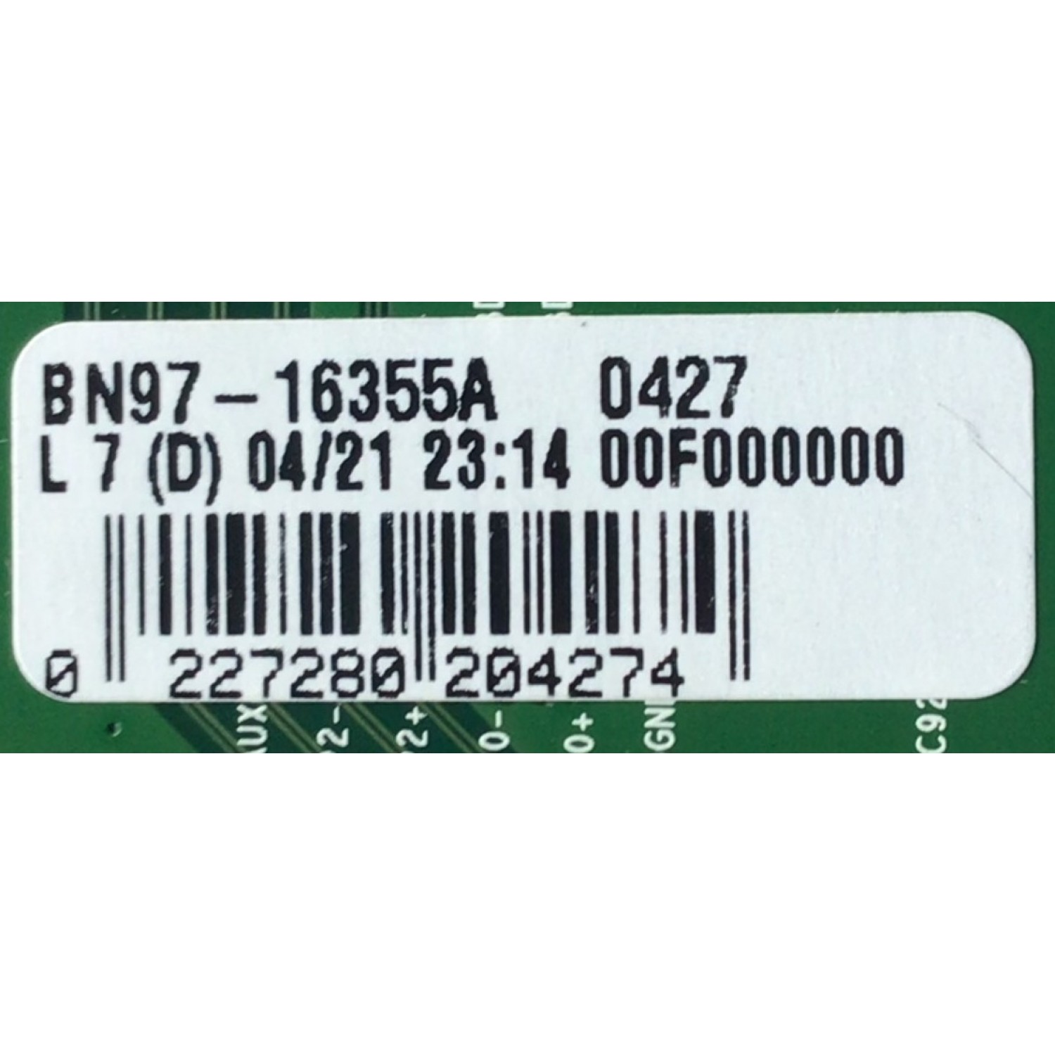 MAIN PARA MONITOR SAMSUNG 4K / NUMERO DE PARTE BN94-15041Y / BN41 ...