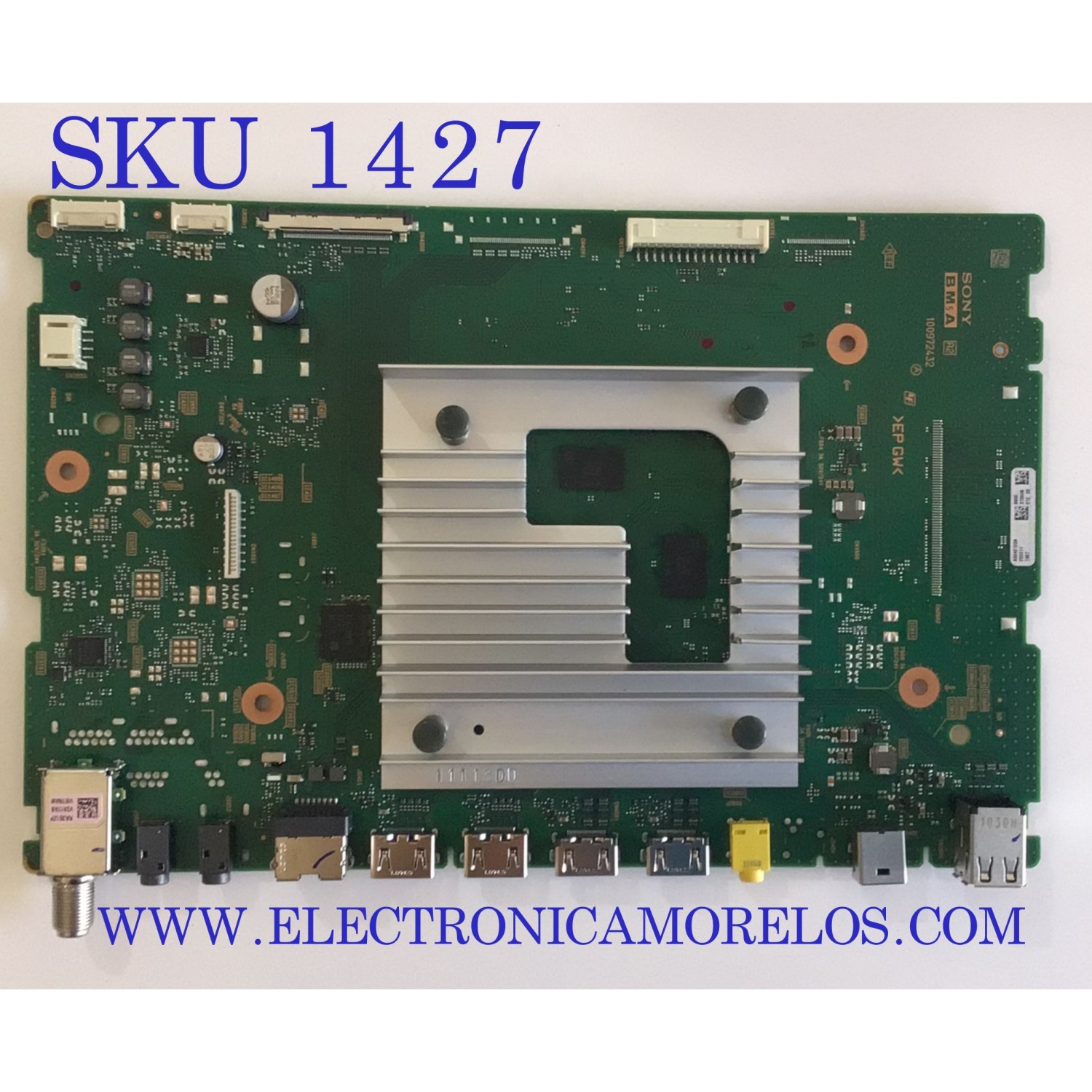 MAIN PARA SMART TV SONY 4K RESOLUCION (3840 x 2160) / NUMERO DE PARTE A ...