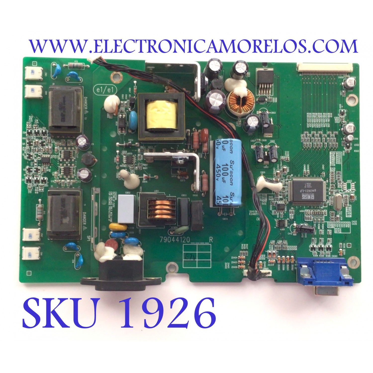 MAIN FUENTE (COMBO) PARA MONITOR DELL / NUMERO DE PARTE 790441200511R ...