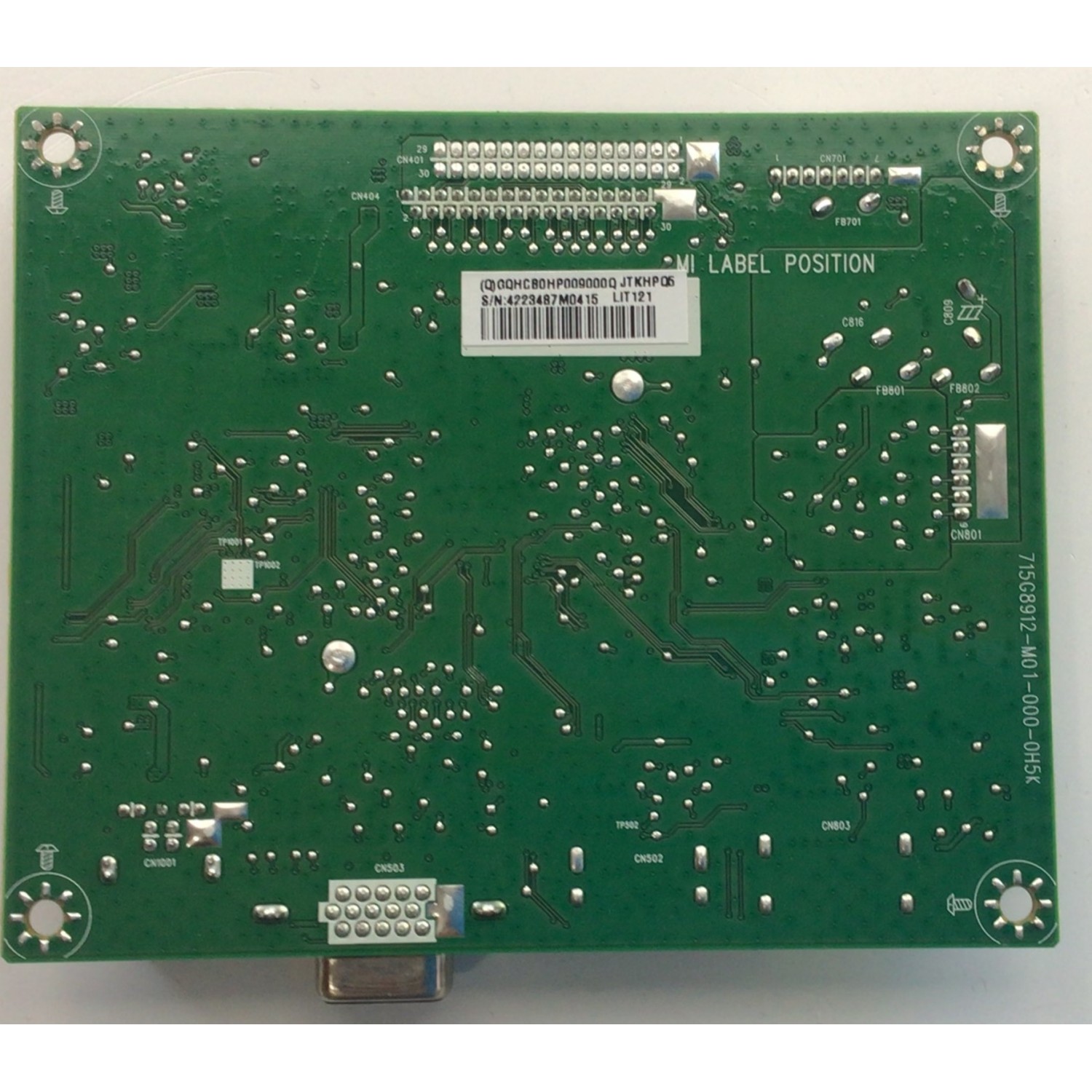 MAIN PARA MONITOR HP / NUMERO DE PARTE GQHCB0HP009 / 715G8912-M01-000 ...