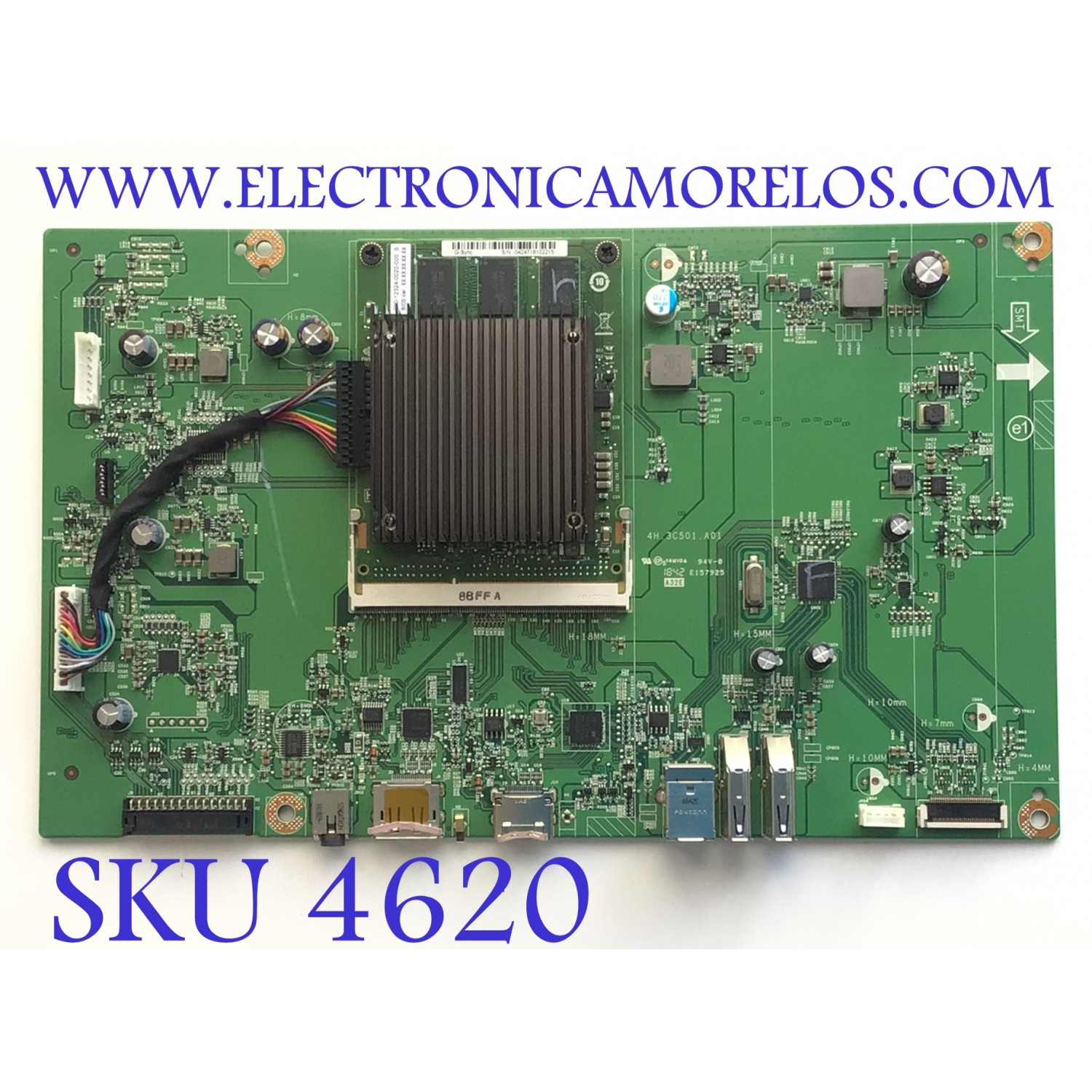 MAIN PARA MONITOR DELL / NUMERO DE PARTE 5E3C501002 / 4H.3C501.A01 ...