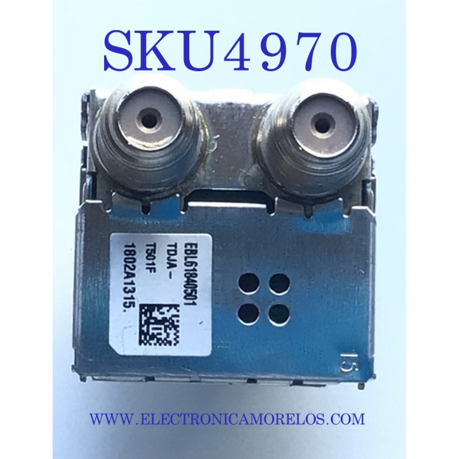 TUNER SELECTOR SINTONIZADOR VARICAP PARA TV. LG “NUEVO“ / NUMERO DE ...