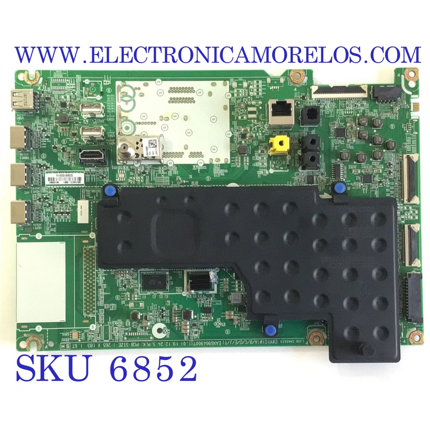 MAIN PARA SMART TV LG 4K RESOLUCION (3840 x 2160) / NUMERO DE PARTE ...