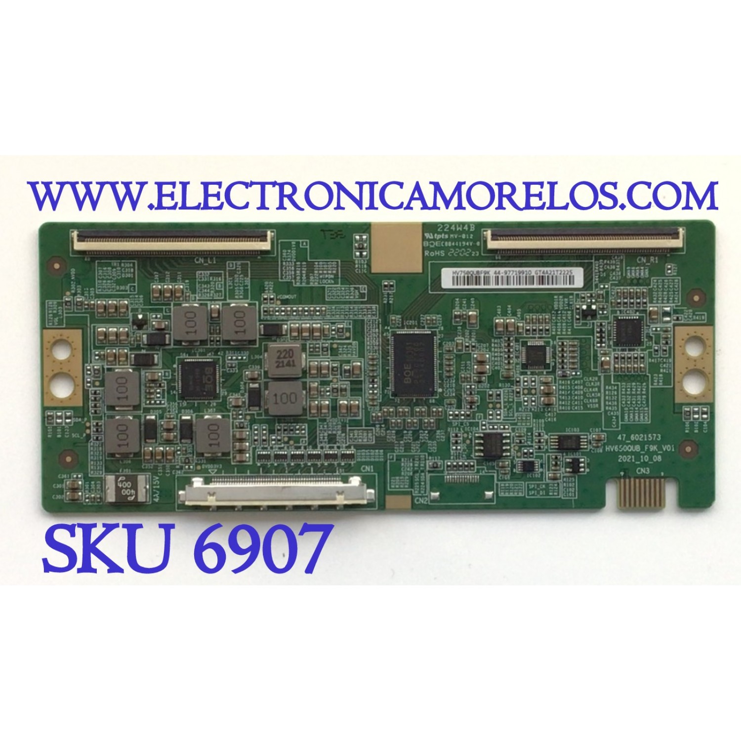 T-CON PARA TV SONY BRAVIA / NUMERO DE PARTE 44-9771991O / 44-97719910 ...