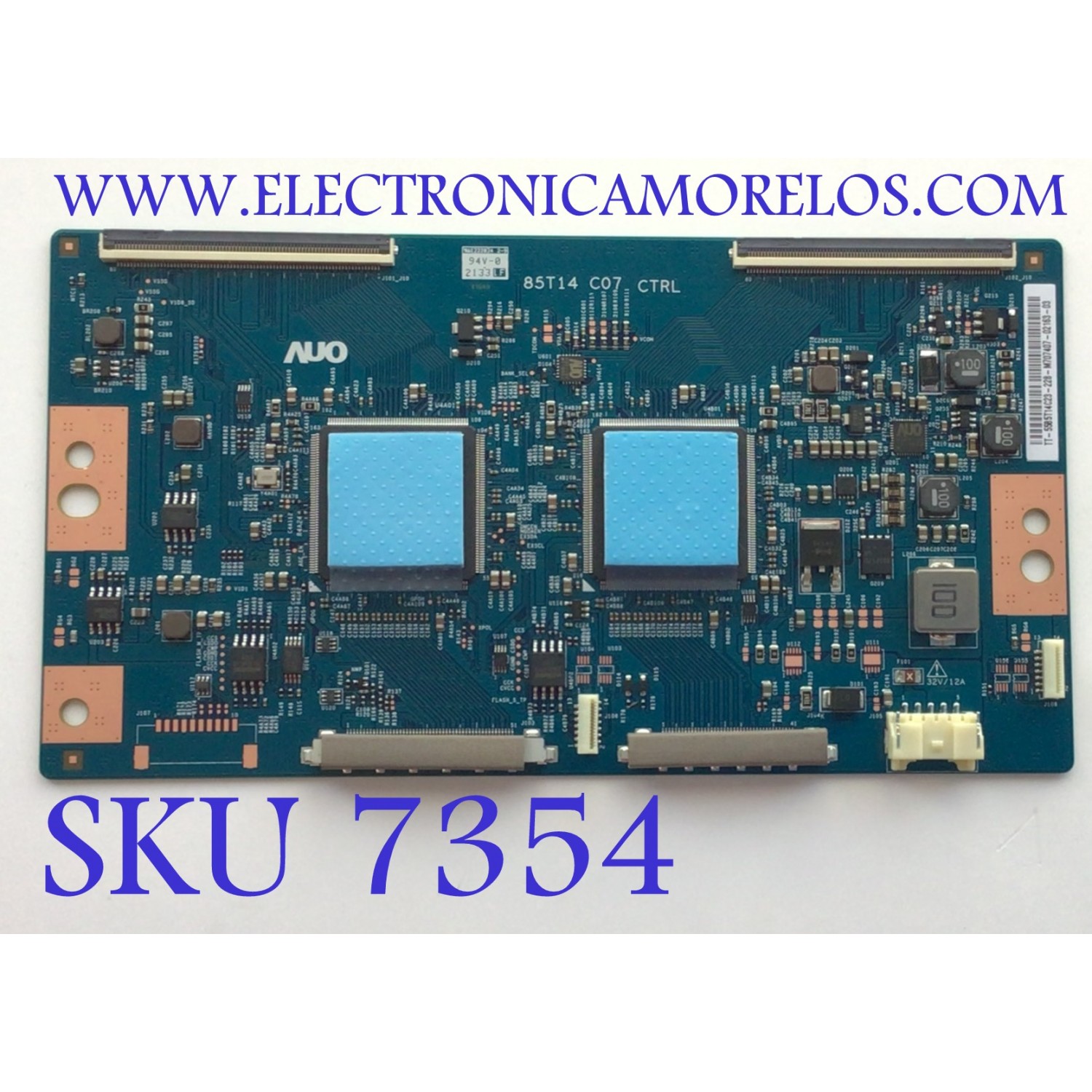 T-CON ORIGINAL PARA TV SONY BRAVIA / NUMERO DE PARTE 55.85T14.C23 ...