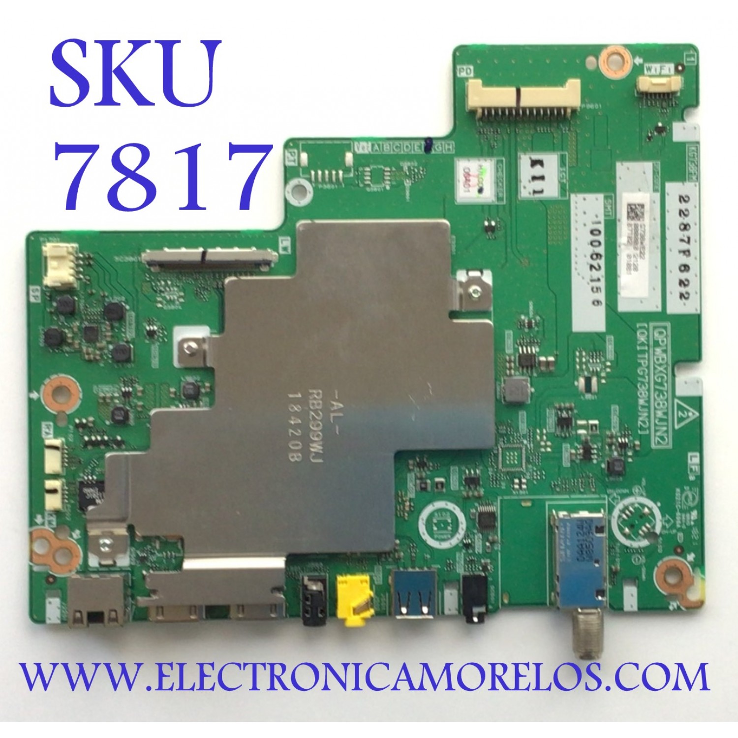 MAIN PARA ESMART TV SHARP 4K RESOLUCION (3840 x 2160) / NUMERO DE PÀRTE ...