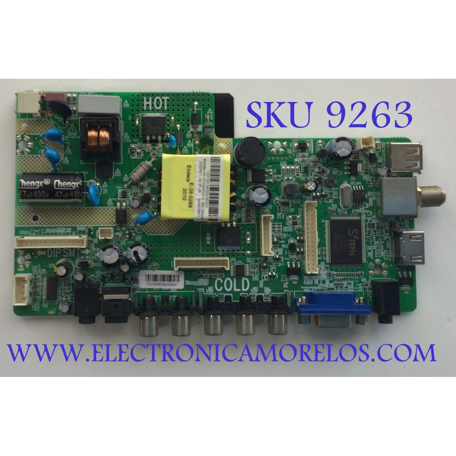 MAIN FUENTE PARA MONITOR ACER / NUMERO DE PARTE W20086-SY / TT307C5D V1 ...