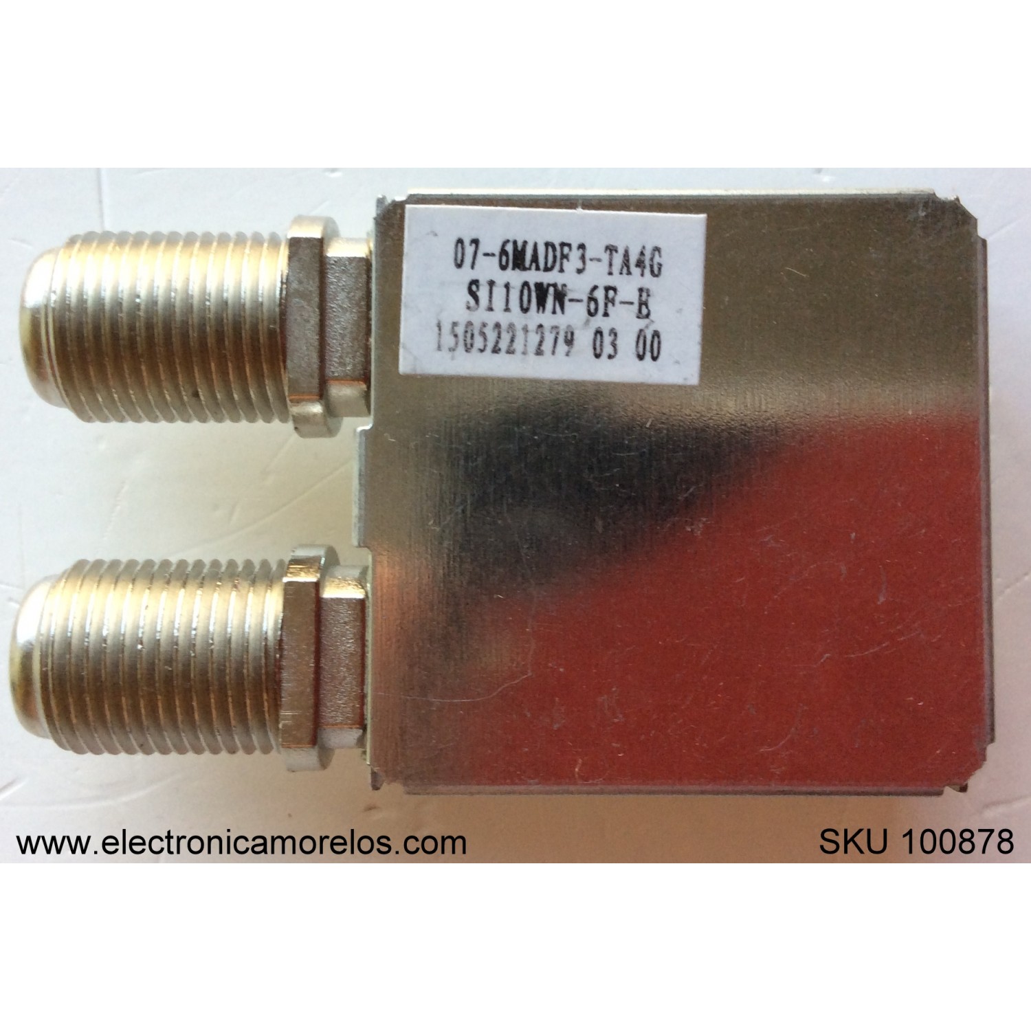 TUNER SELECTOR SINTONIZADOR VARICAP NUEVO PARA TV. 07-6MADF3-TA4G ...